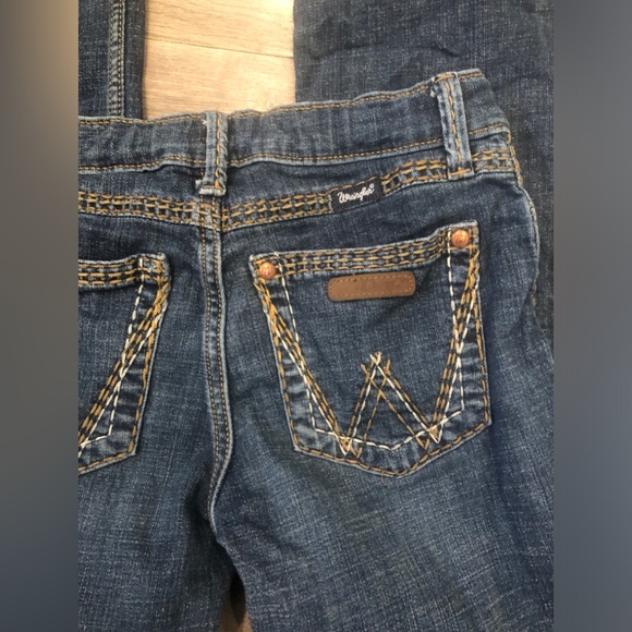 Wrangler | Bottoms | Wrangler Jeans Girls 4 Slim Adjustable Riding ...